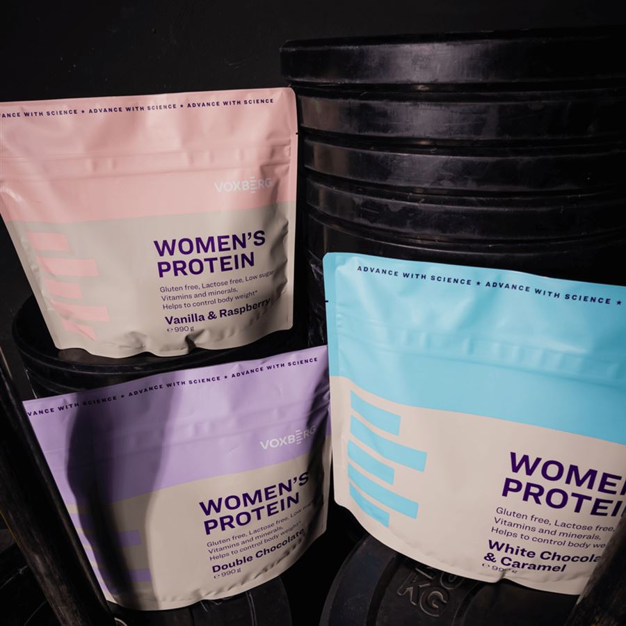 Womens Protein 990g bílá čokoláda s karamelem | ForActiv.cz